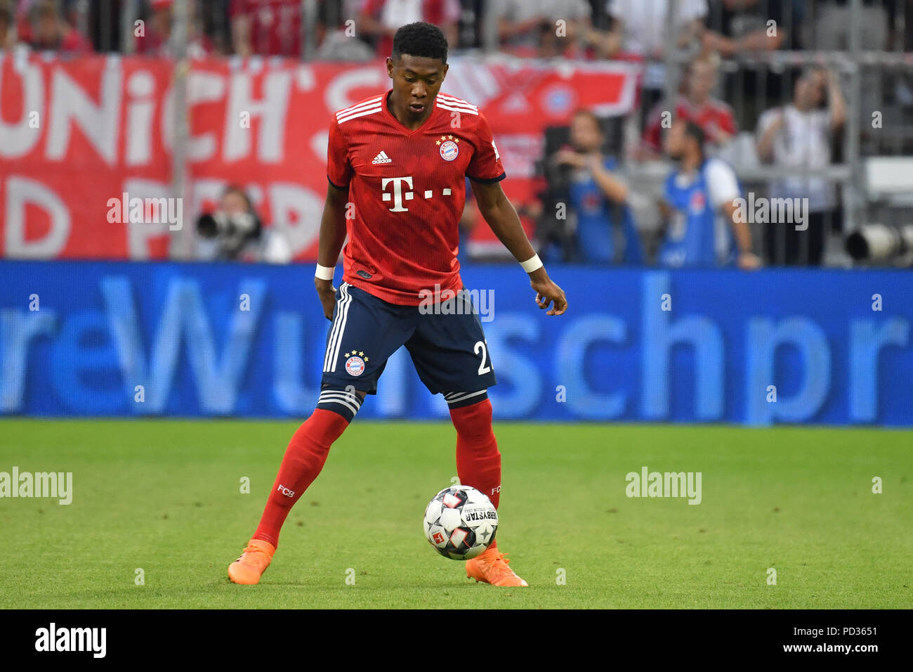 David ALABA (FC Bayern Munich), Action, Single Action, Single Shot, Cut ...