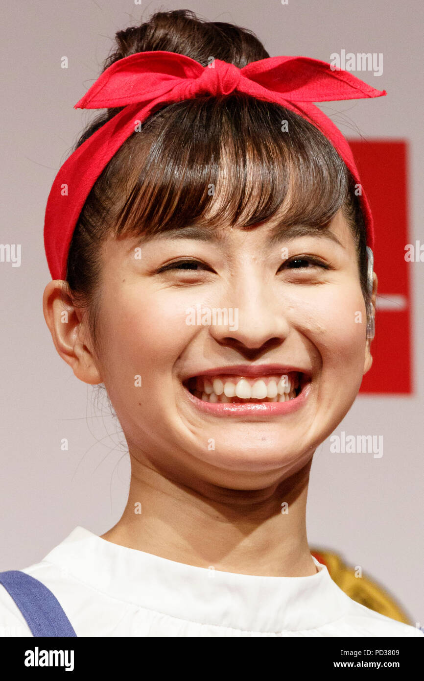 Chinese singer Long Mengrou, Oyatsu special ambassador, attends a news ...