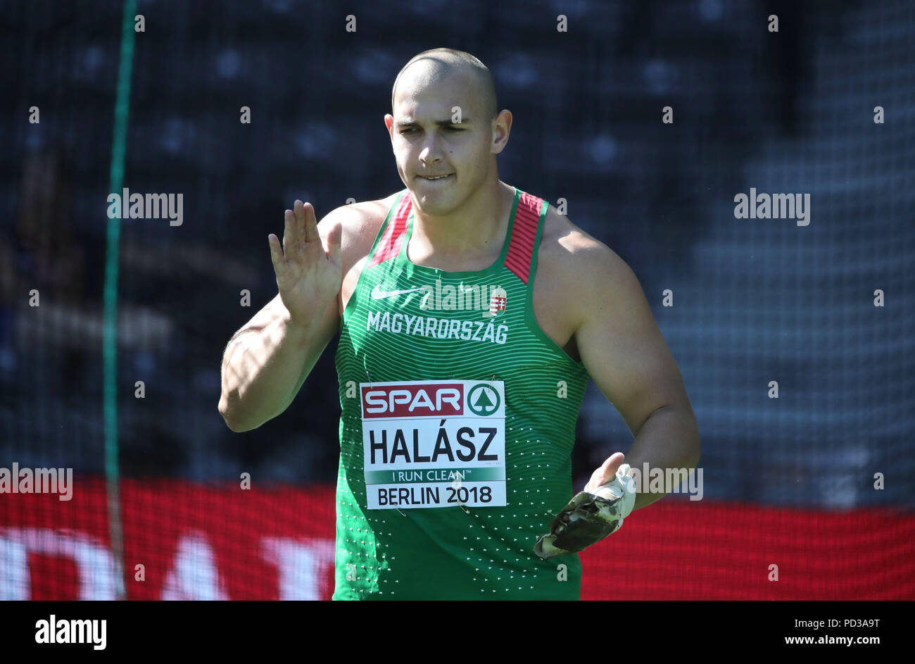 Berlin, Germany. 06 August 2018, Germany, Berlin, Athletics, Hammer ...