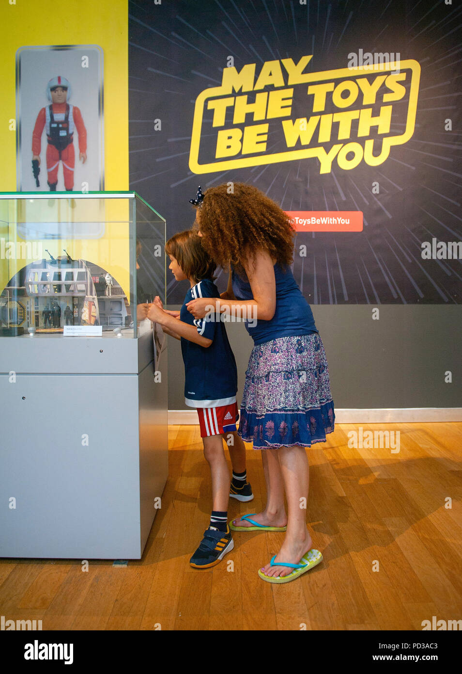 May The Toys Be With You. Star Wars toys and films exhibition at New ...