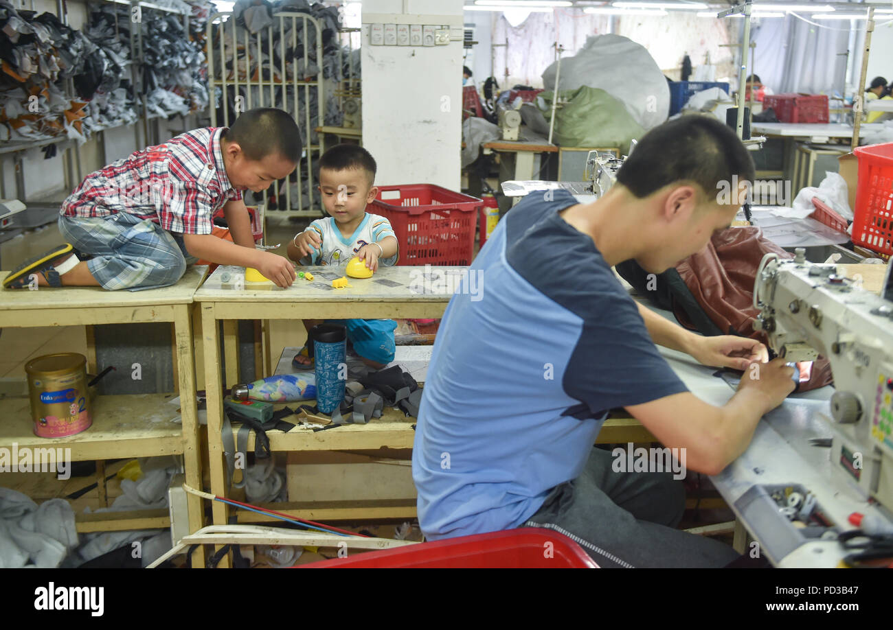 Children Working In Clothing Factories