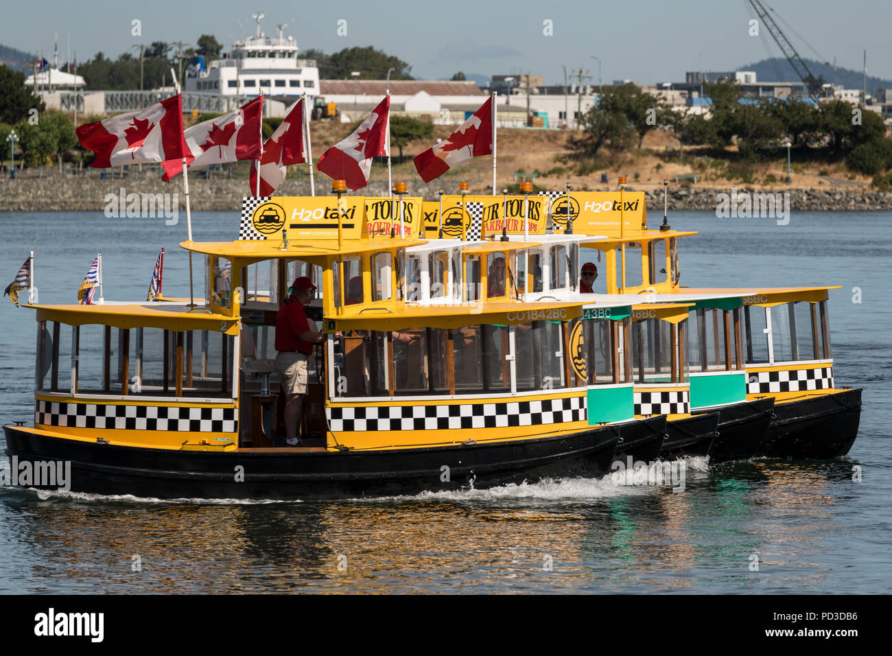 Tiny harbor taxi ferries perform a synchronized "Ferry Boat Ballet" for ...