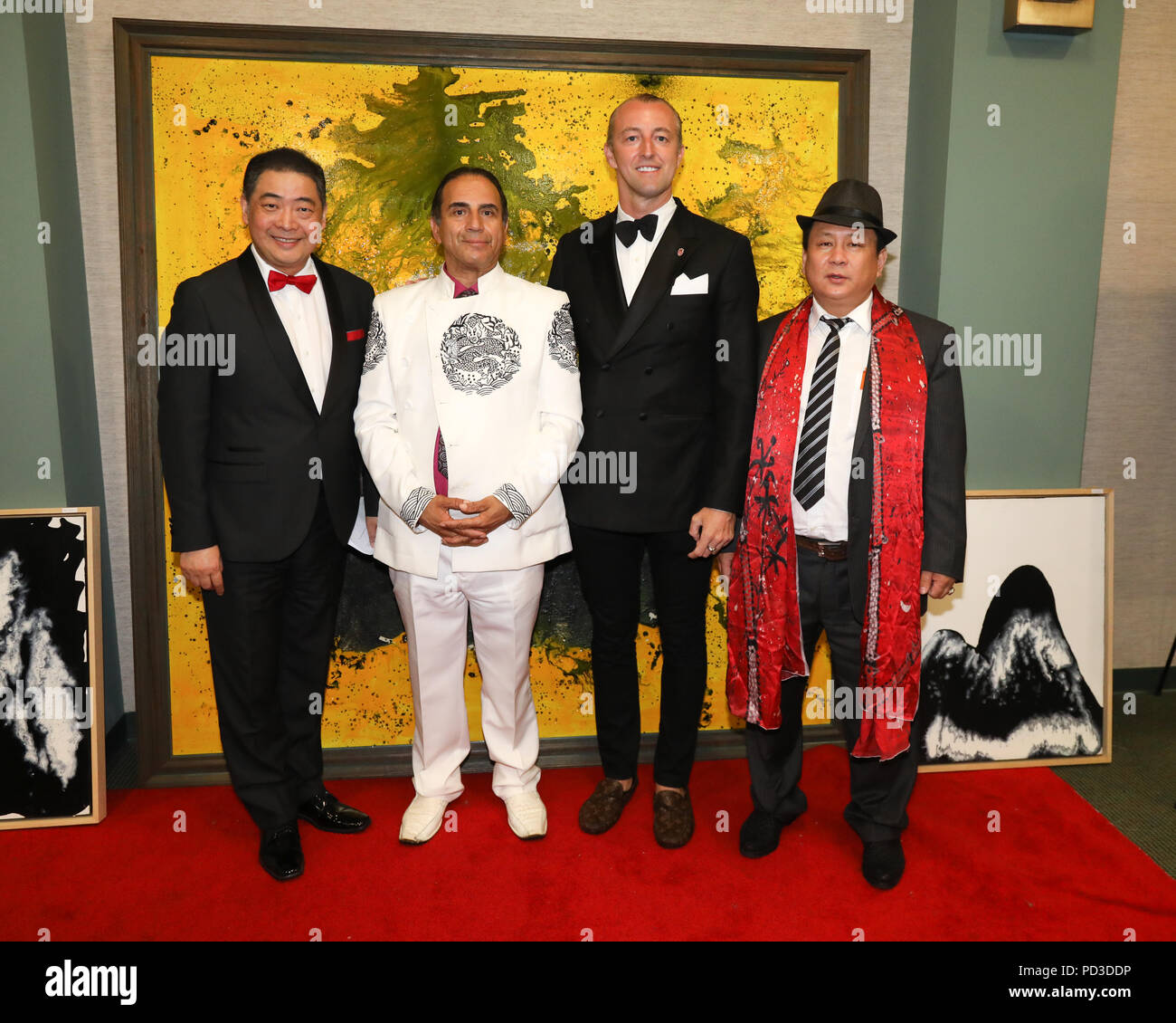 Beverly Hills, California, USA. 5th August, 2018. Joey Zhou, Antonio ...
