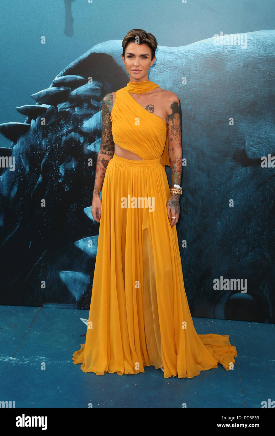 Hollywood, Ca. 6th Aug, 2018. Ruby Rose, at Warner Bros. Pictures And ...
