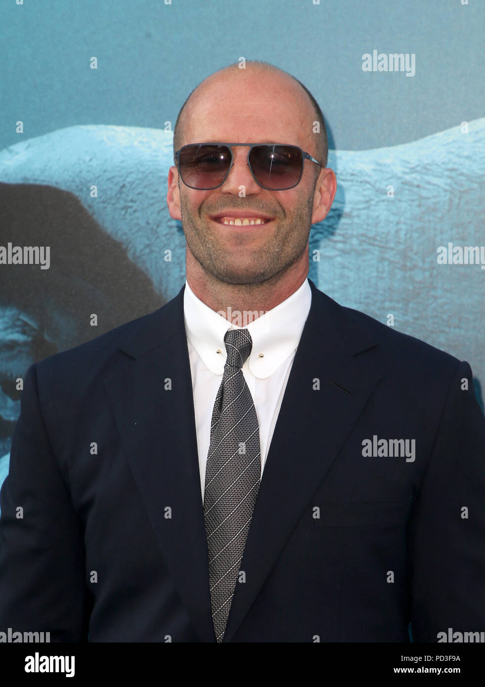 Hollywood, Ca. 6th Aug, 2018. Jason Statham, at Warner Bros. Pictures ...