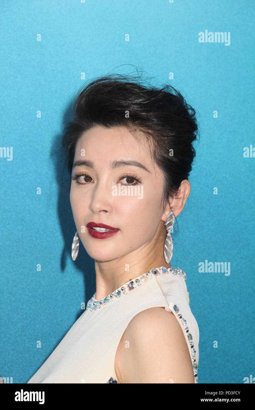 Los Angeles, USA. 6th August 2018. Li Bingbing 08/06/2018 The U.S ...