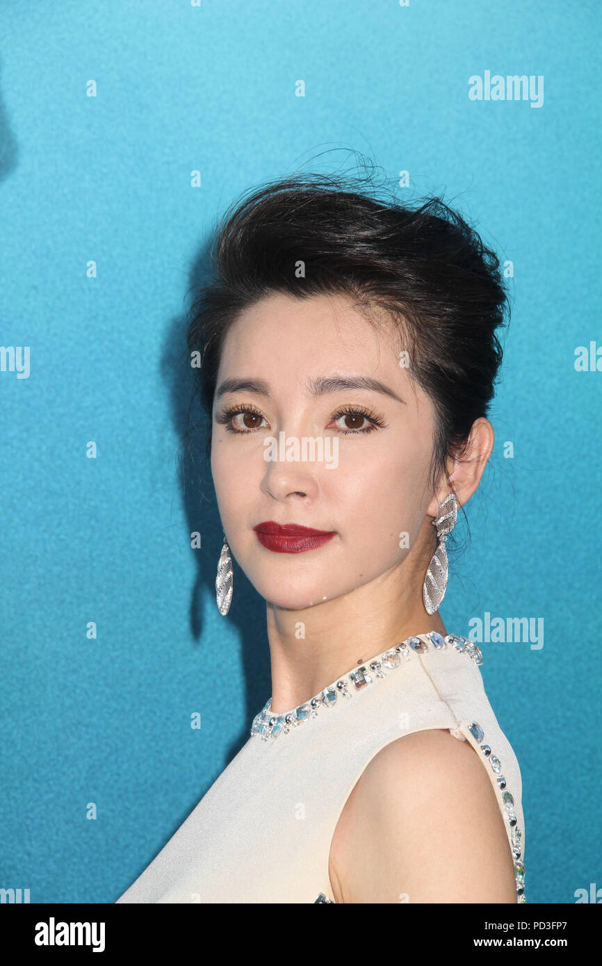 Li Bingbing 08/06/2018 The U.S. Premiere of "The MEG" held at the TCL ...