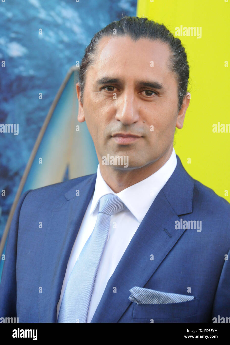 HOLLYWOOD, CA - AUGUST 6: Actor Cliff Curtis attends the Warner Bros ...