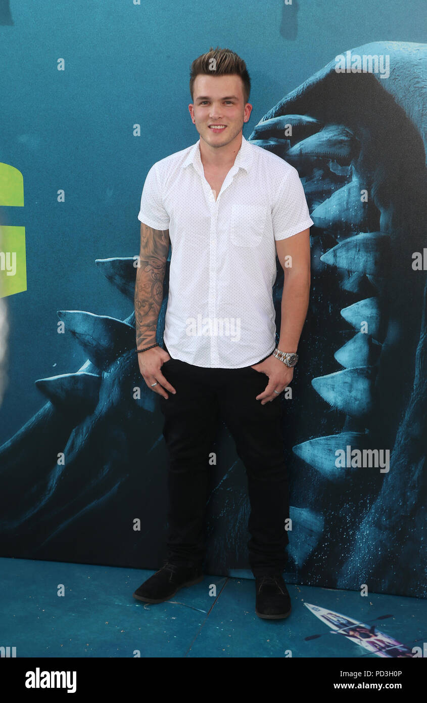 Hollywood, Ca. 6th Aug, 2018. Josh Devine, at Warner Bros. Pictures And ...