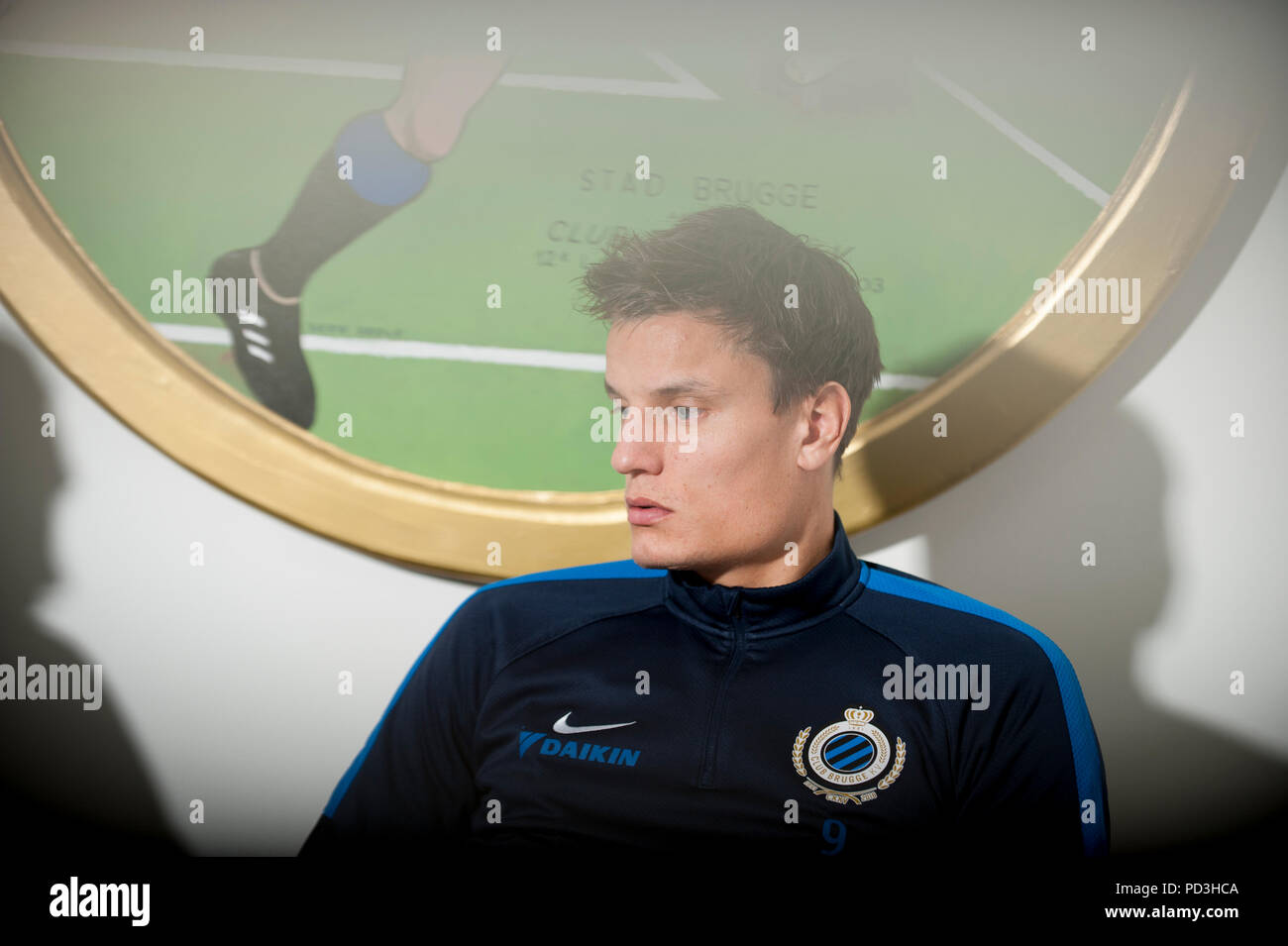 Club Brugge football player Jelle Vossen (Belgium, 02/02/2017 Stock ...