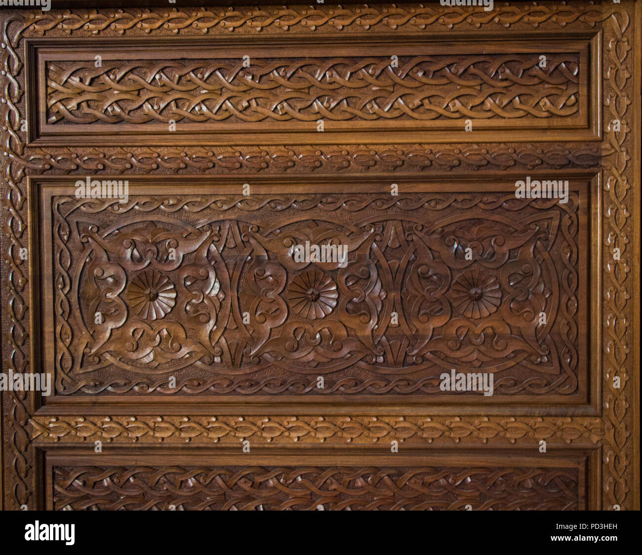 Floral art pattern example of the Ottoman time Stock Photo - Alamy