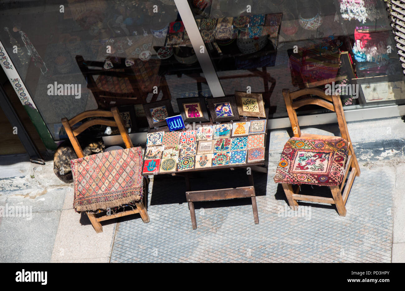 Decorative chair object as a furniture item in view Stock Photo - Alamy