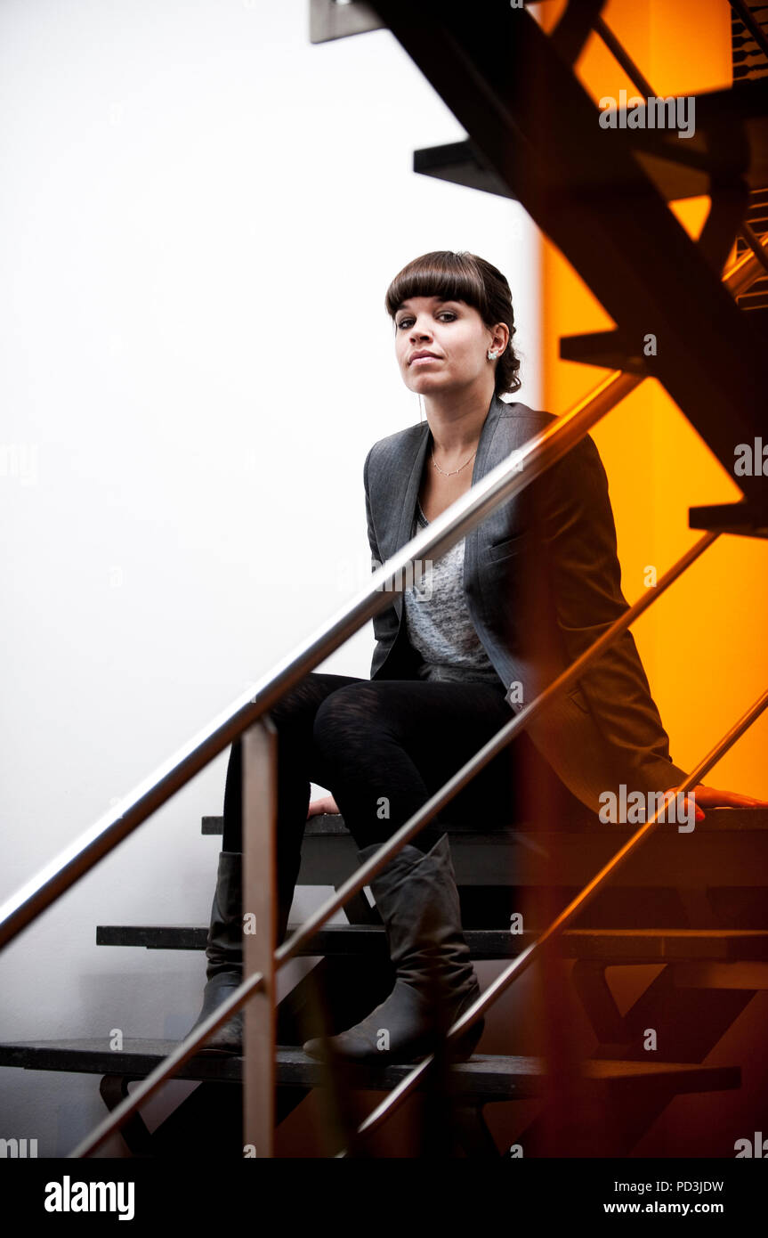 Lady linn and her magnificent seven hi-res stock photography and images ...