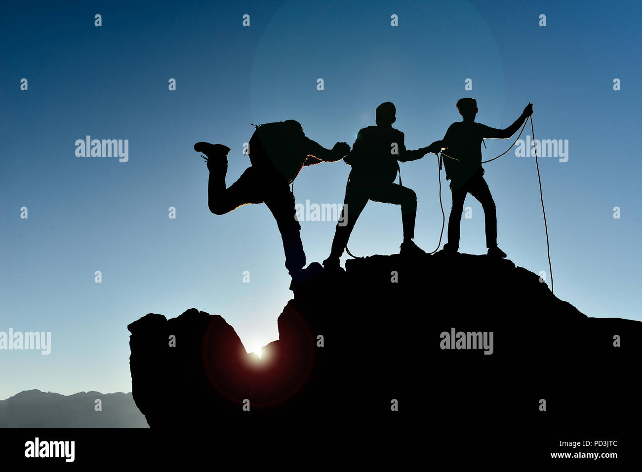 Climbing to success hi-res stock photography and images - Alamy