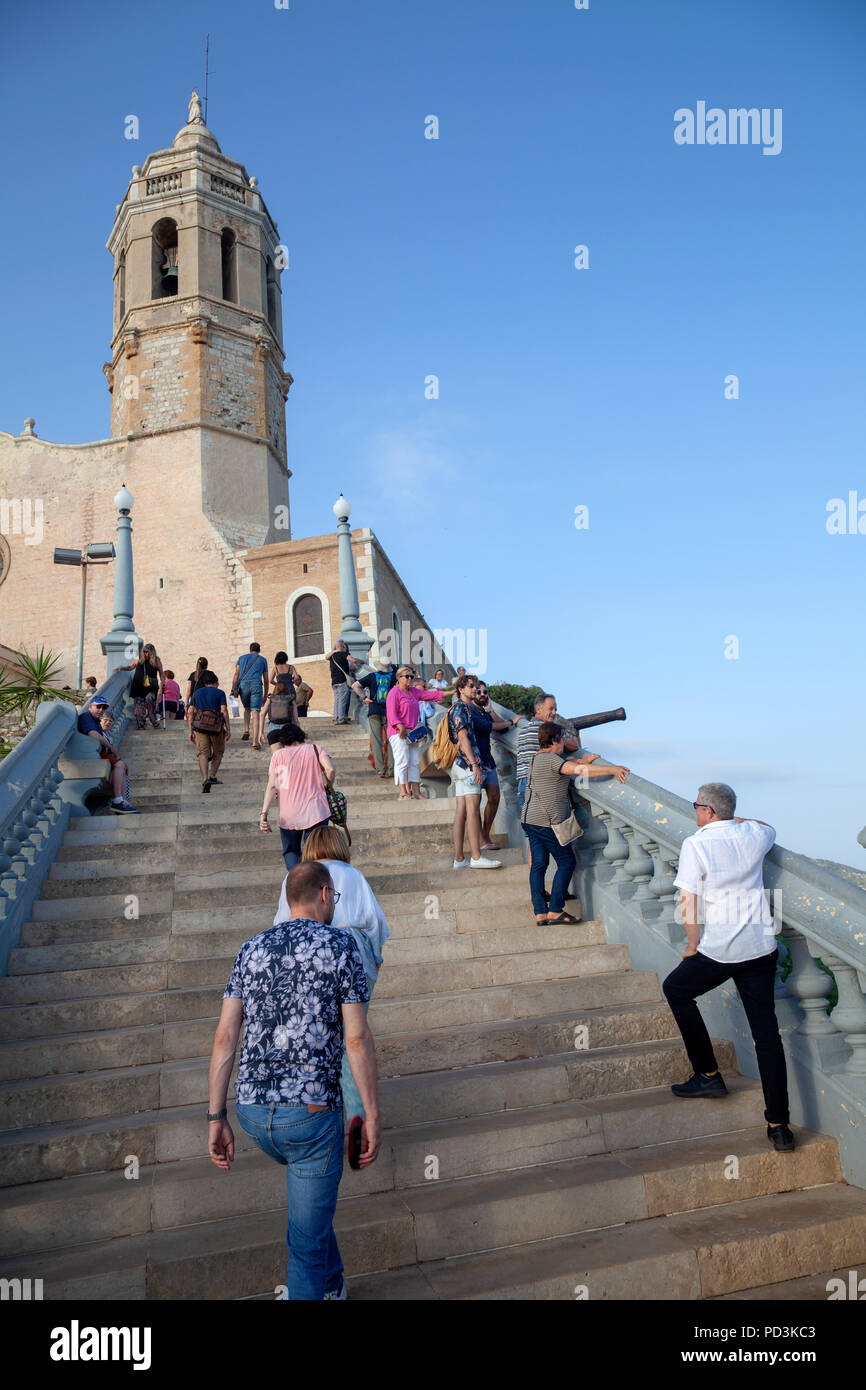 Iglesia De San Bartolome Y Santa Tecla High Resolution Stock ...