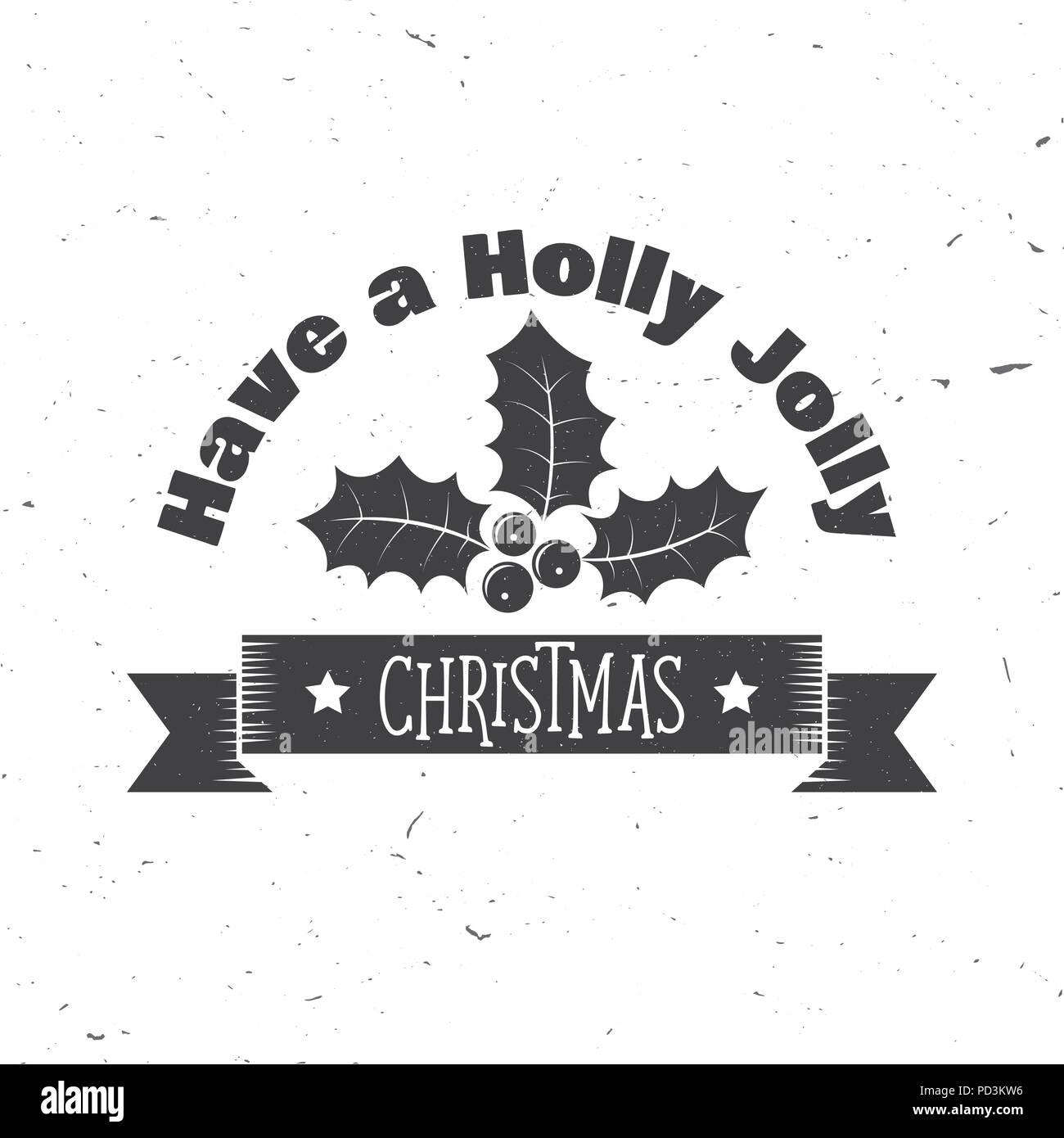 Holly vector vectors hi-res stock photography and images - Alamy