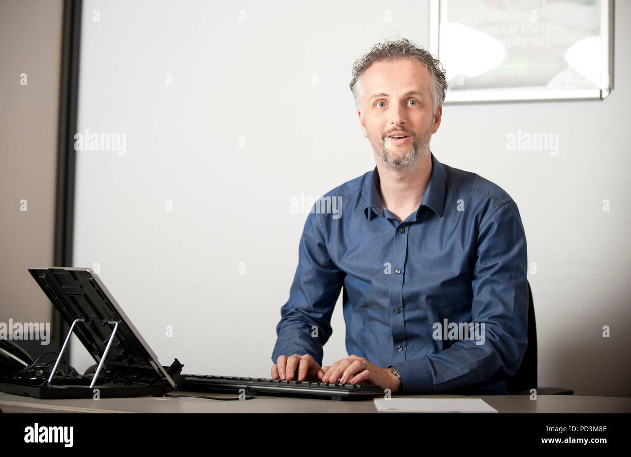 Niels Goyens, paramedic at the Christelijke Mutualiteit (Belgium, 29/04 ...