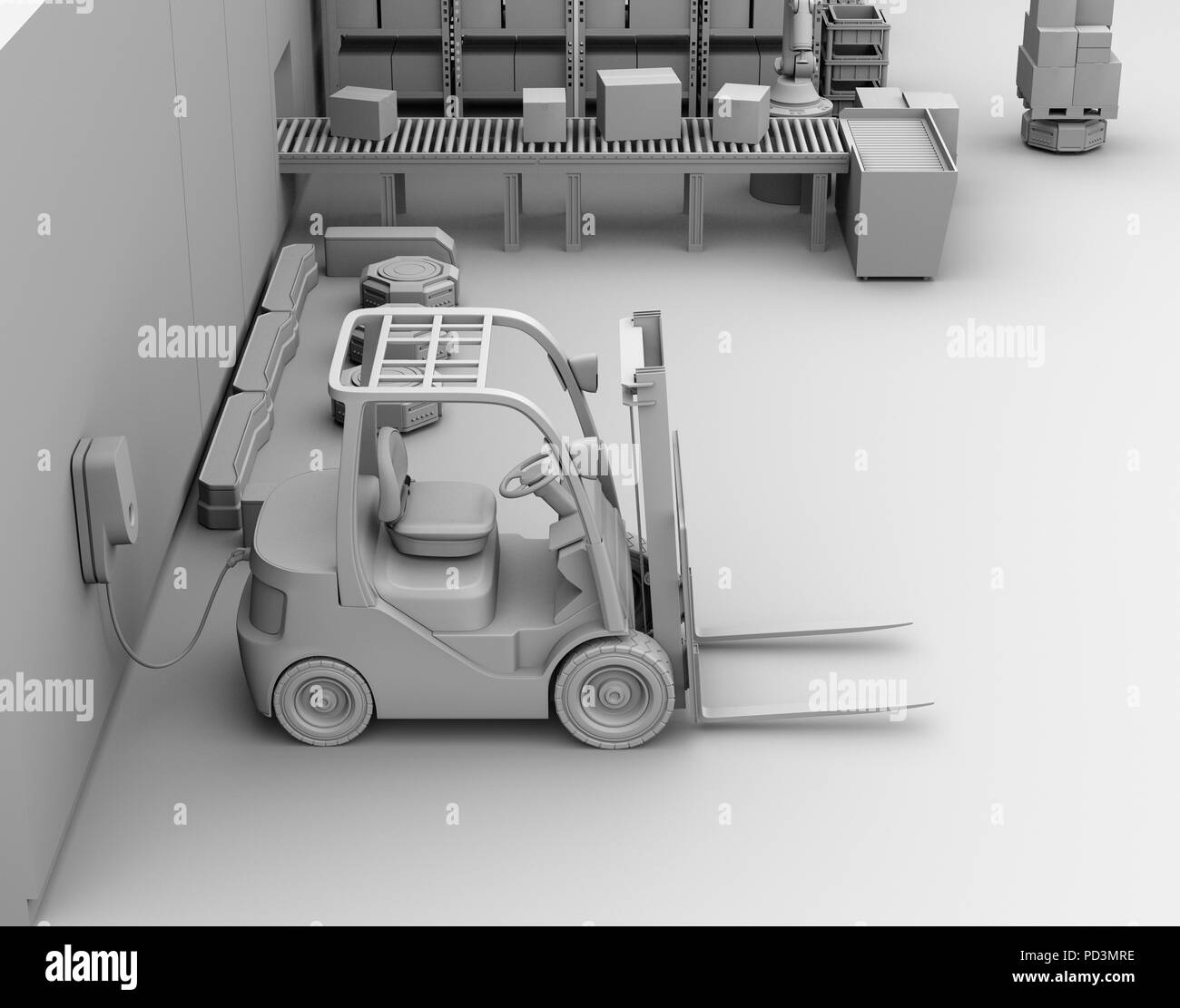 Electric logistics Black and White Stock Photos & Images - Alamy