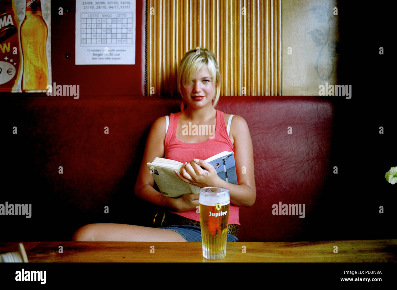 Dutch writer and columnist Renske De Greef pictured with her favourite ...