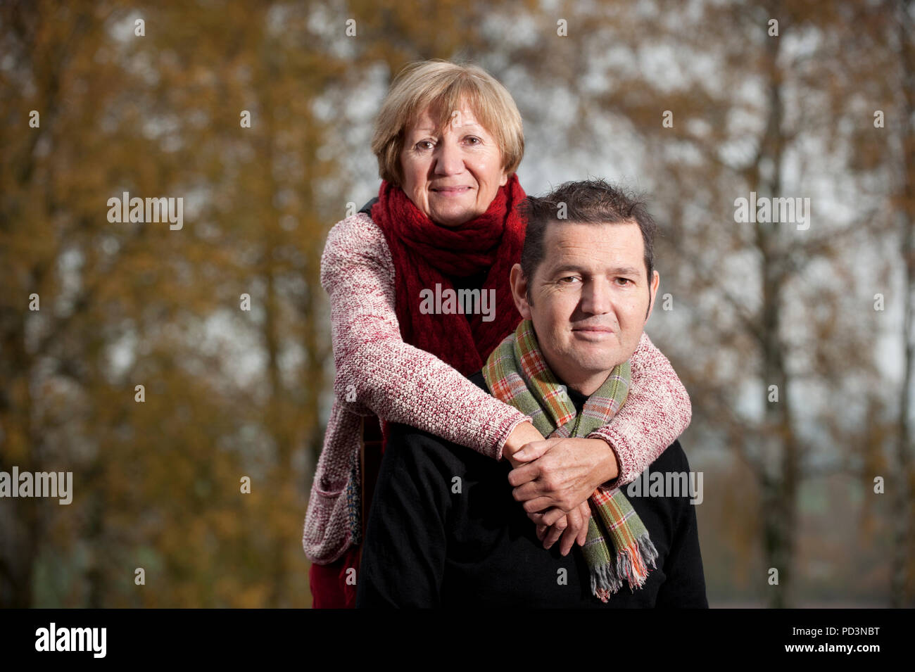 Rik Snoeckx and his mother, who donated her kidney to her son (Belgium ...