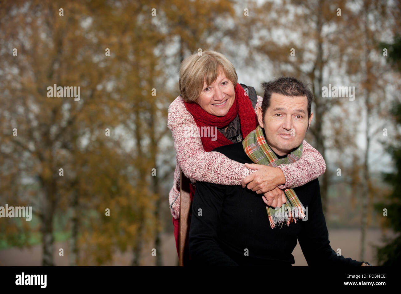 Rik Snoeckx and his mother, who donated her kidney to her son (Belgium ...