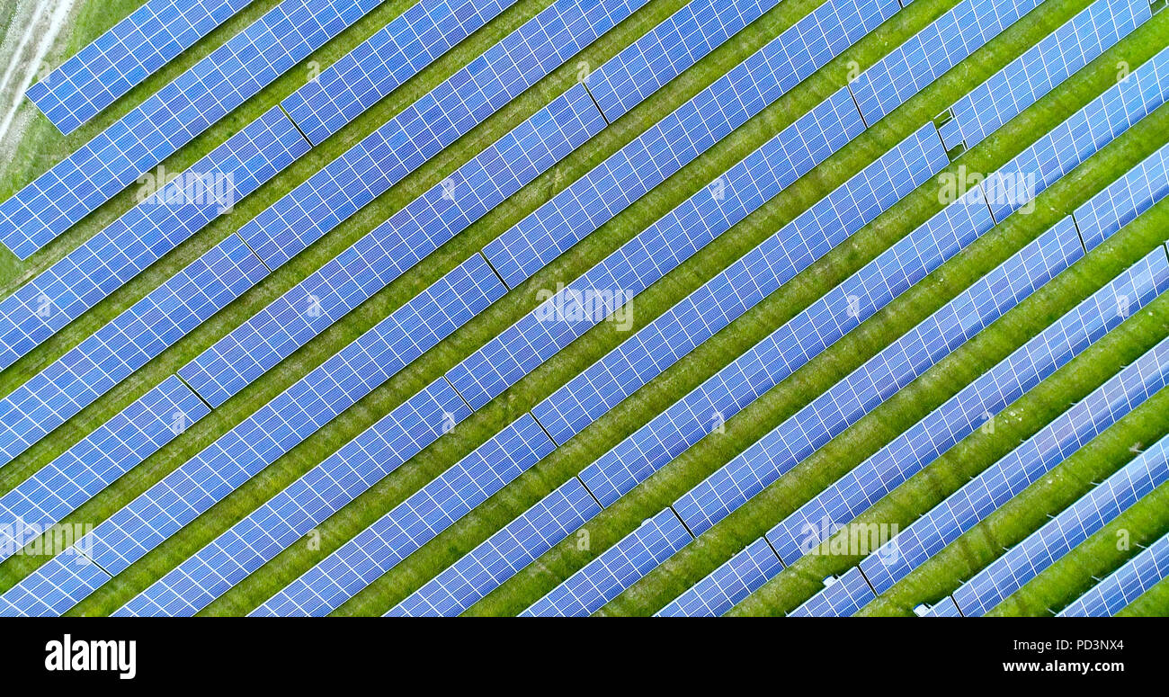 Aerial solar hi-res stock photography and images - Alamy