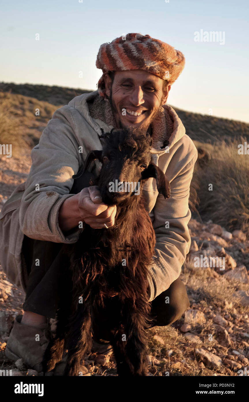 Morocco goat shepherd hi-res stock photography and images - Alamy