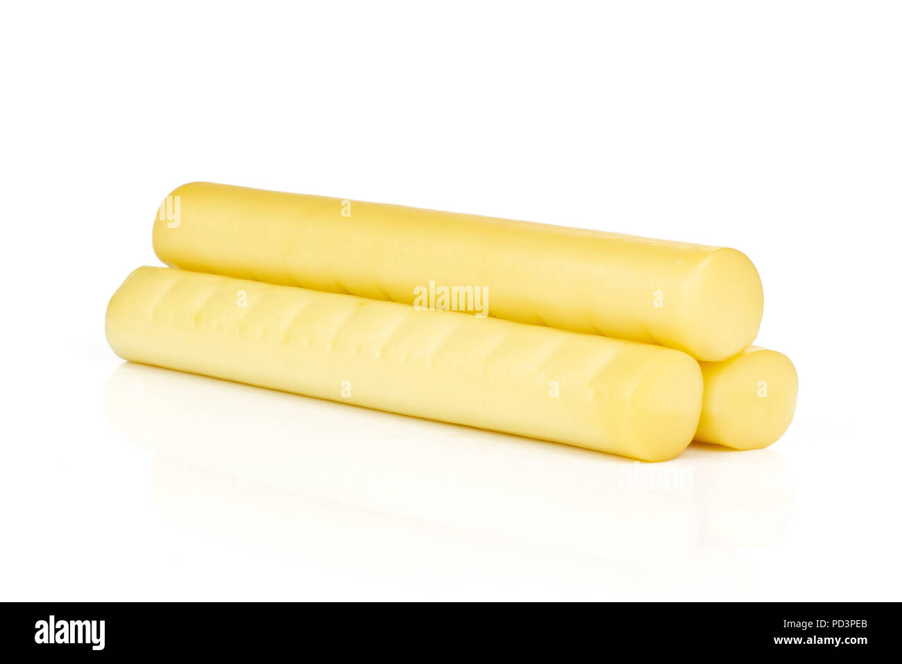 Three white cylinder product Cut Out Stock Images & Pictures - Alamy
