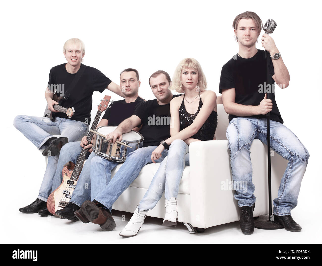 A portrait of musicians Cut Out Stock Images & Pictures - Alamy