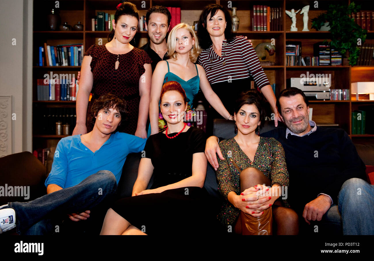 On the television set of the VTM telenovelle soap Ella (Belgium, 07/10 ...