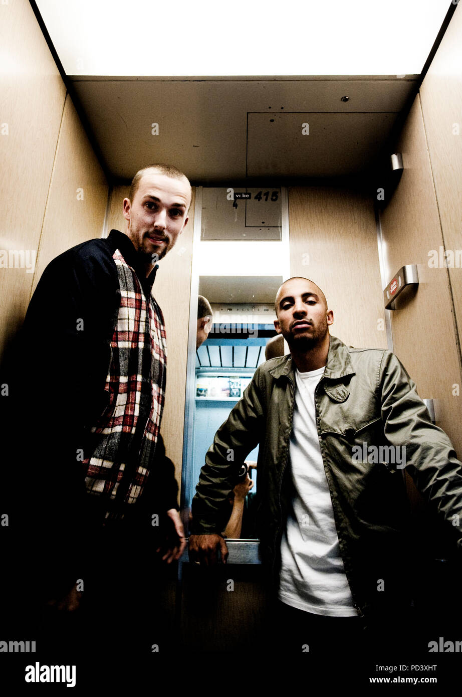 Dutch rappers The Opposites (Belgium, 29/04/2010 Stock Photo - Alamy