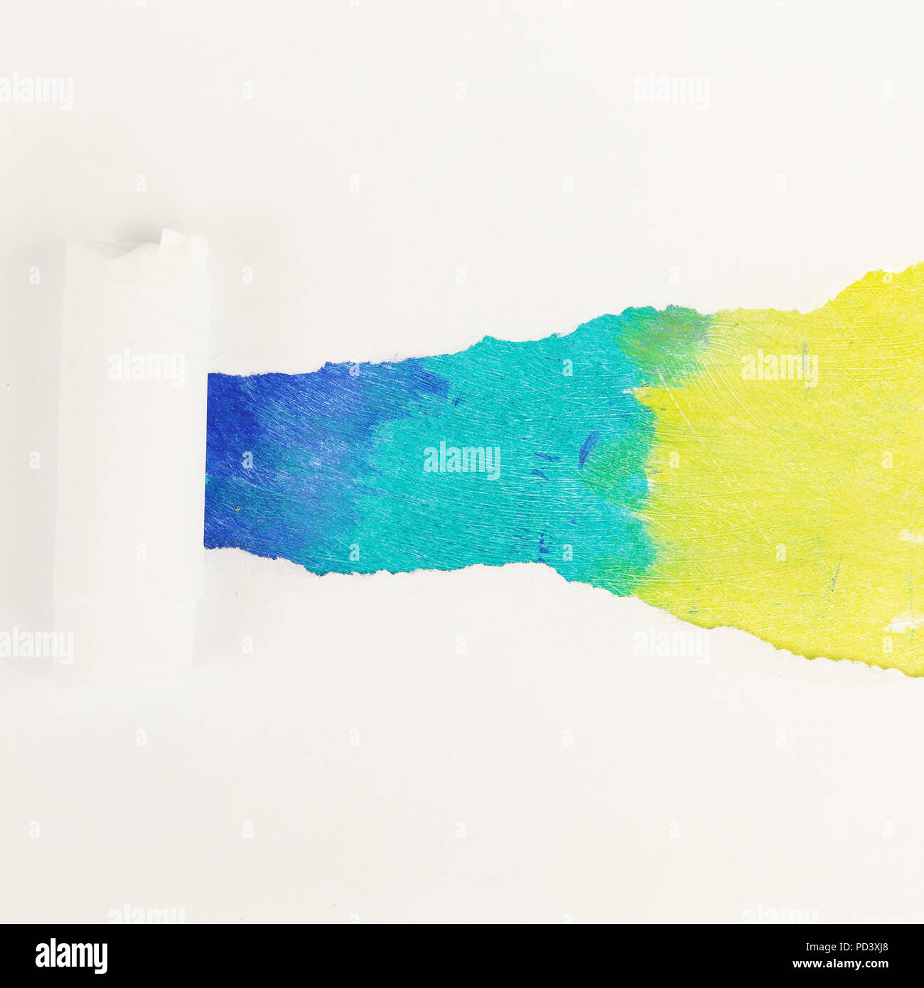 Rip in fabric sheet hi-res stock photography and images - Alamy