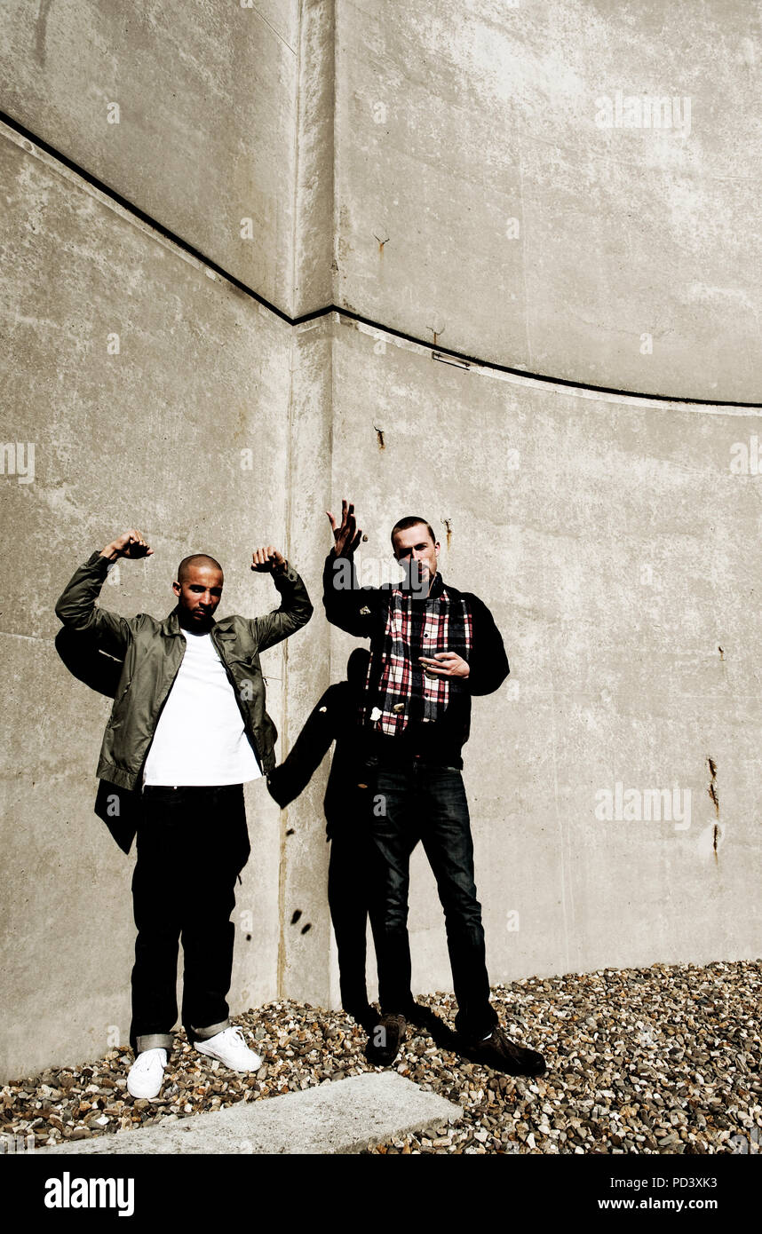 Dutch rappers The Opposites (Belgium, 29/04/2010 Stock Photo - Alamy