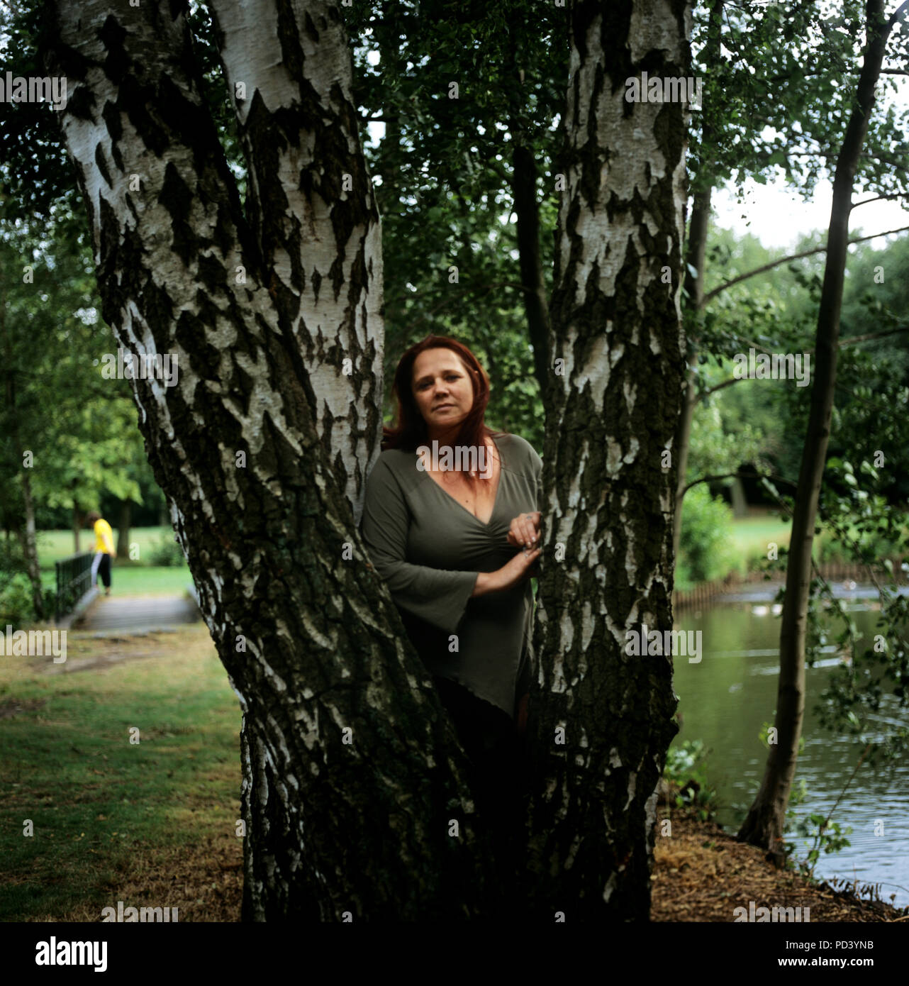 Tiny Mast, mother of the murdered children Kim & Ken, in the Kiewit ...