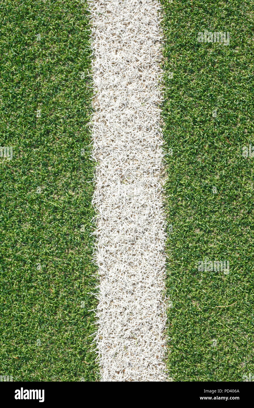 White sideline on grass hi-res stock photography and images - Alamy