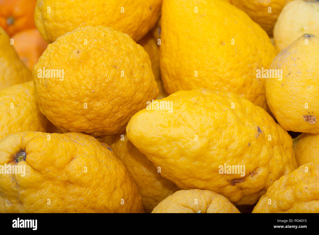 Fresh yellow Lemons Stock Photo - Alamy
