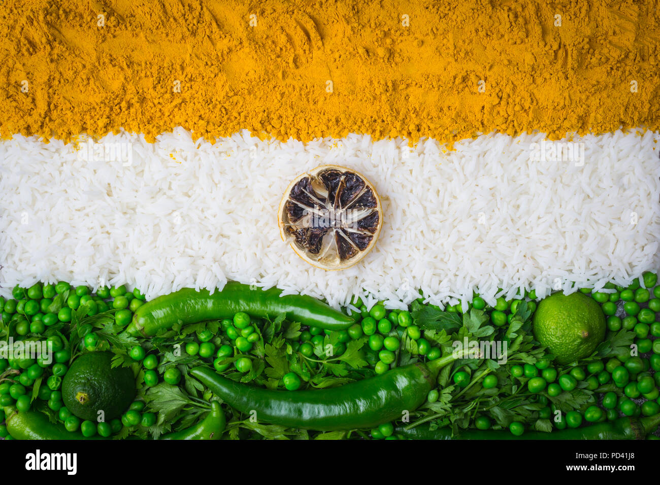 India Independence Day 15 August concept: Indian National Flag tricolor ...