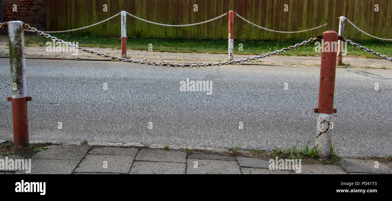 Catenary; the form of a cable or chain that hangs in a gravitational ...