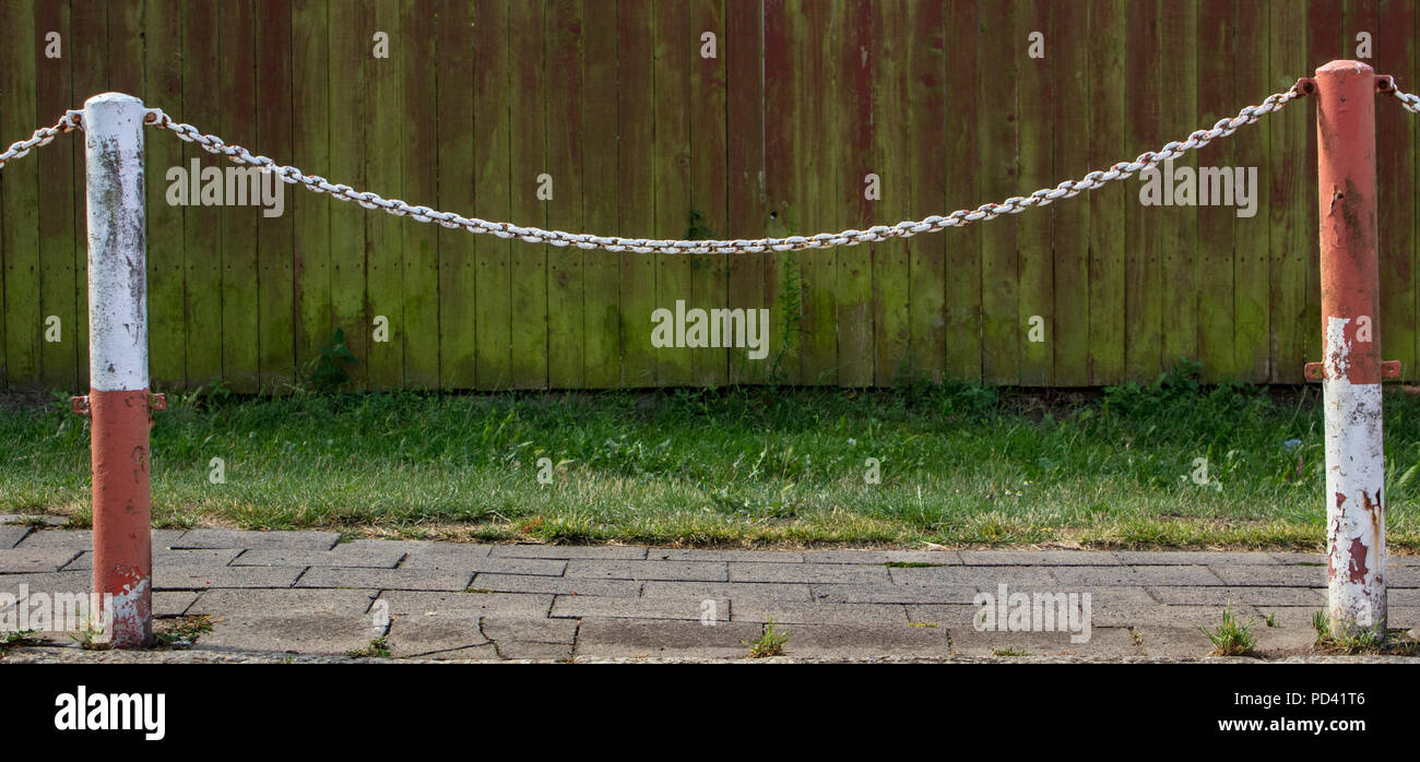 Catenary; the form of a cable or chain that hangs in a gravitational ...