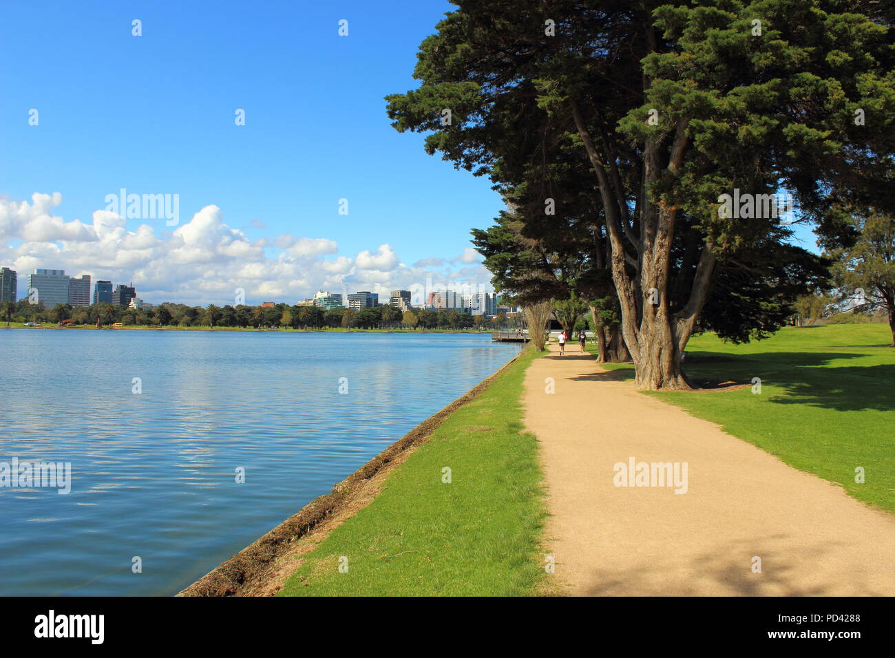 Albert Park - Melbourne Stock Photo - Alamy