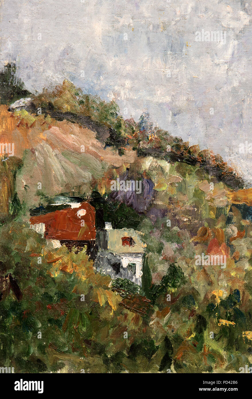 landscape, oil painting, hand made Stock Photo - Alamy