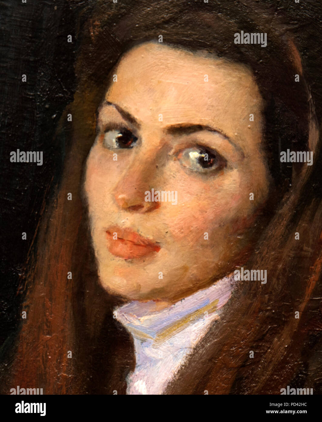Oil painting portrait hi-res stock photography and images - Alamy