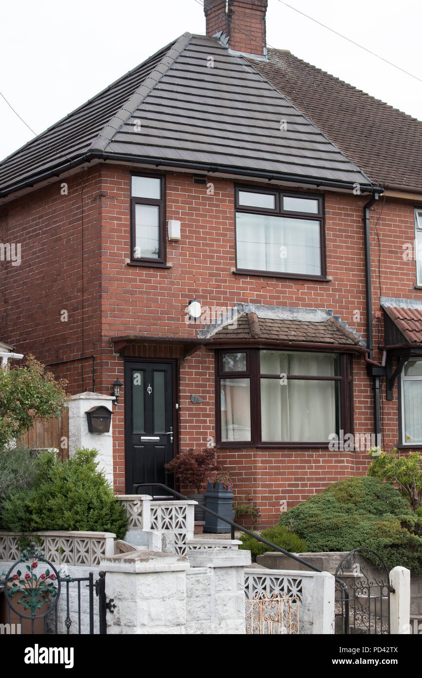 The house in Cromer Road, Stoke-on-Trent where Michael Stirling is ...