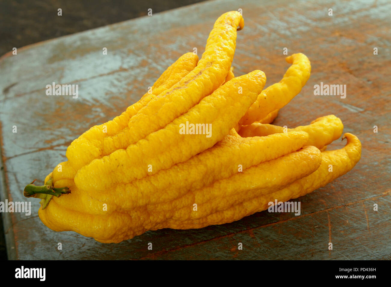 buddhas hand citrus fruit Stock Photo - Alamy