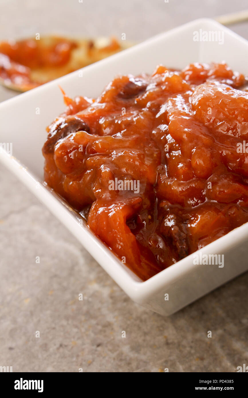 butternut squash chutney Stock Photo - Alamy