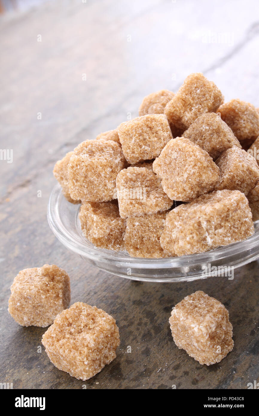 rustic sugar lumps Stock Photo - Alamy