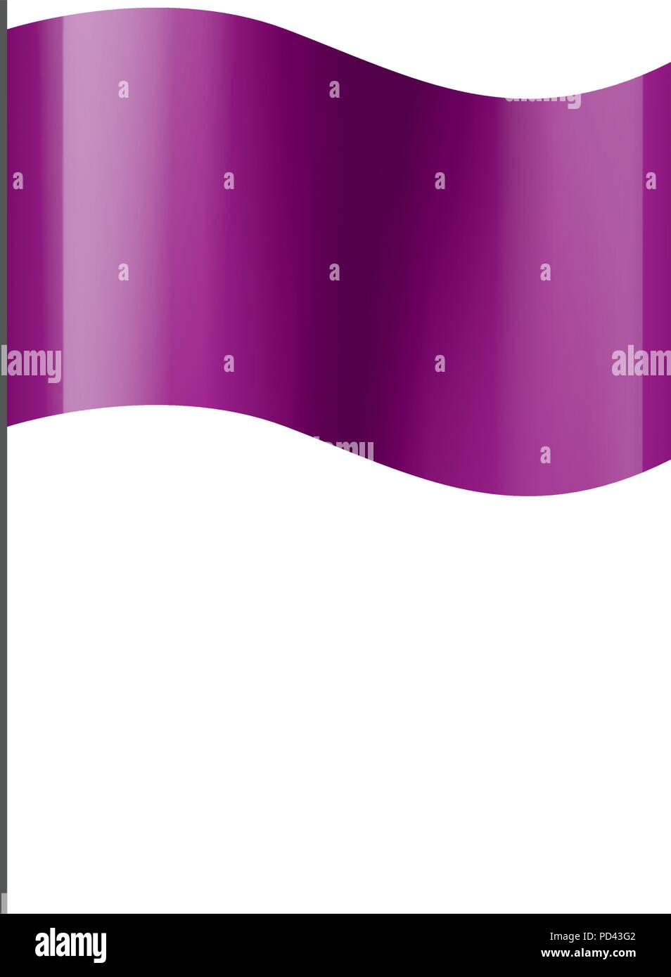 Purple flag banner Stock Vector Images - Alamy