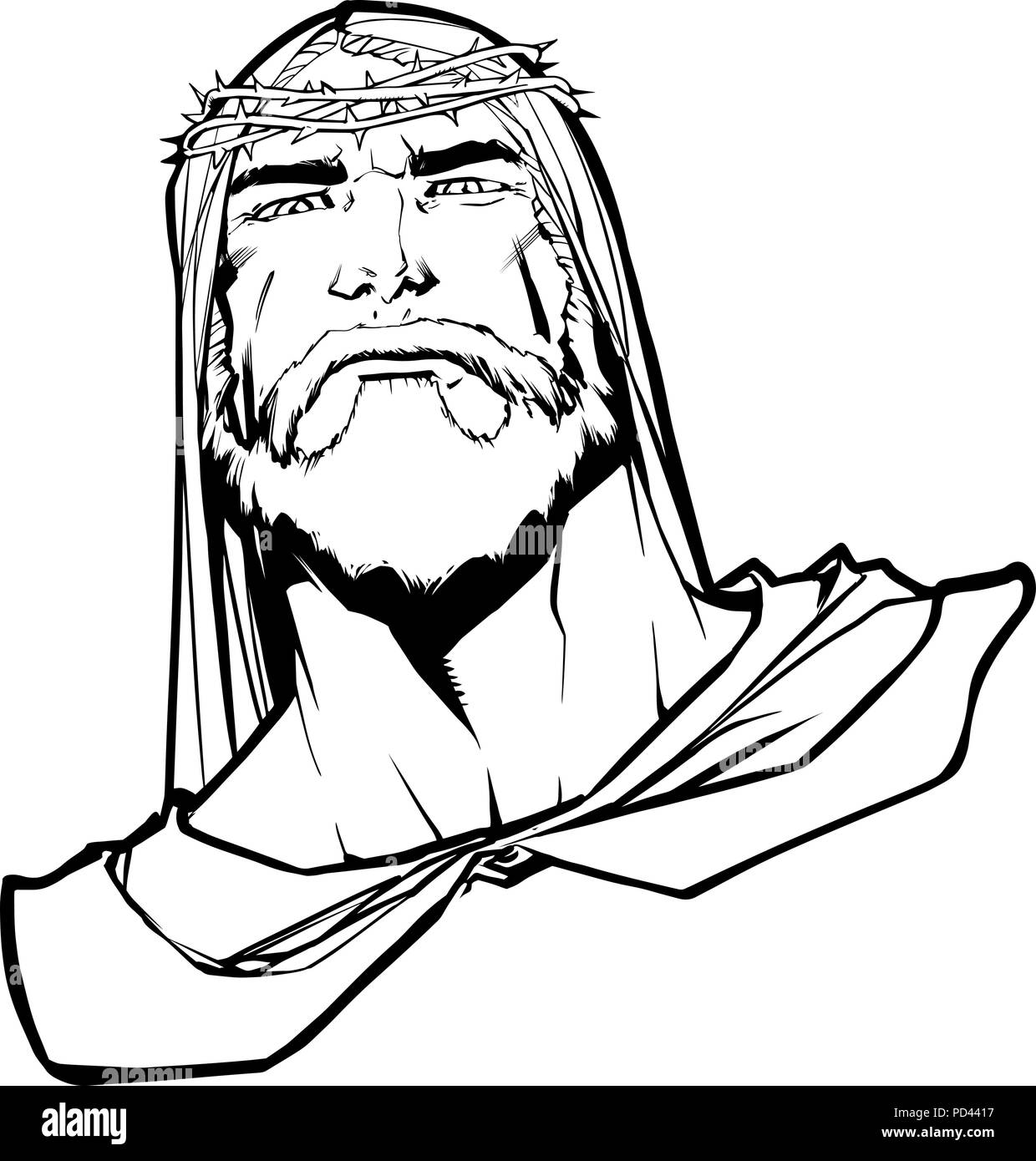 Black And White Clipart Bible Characters