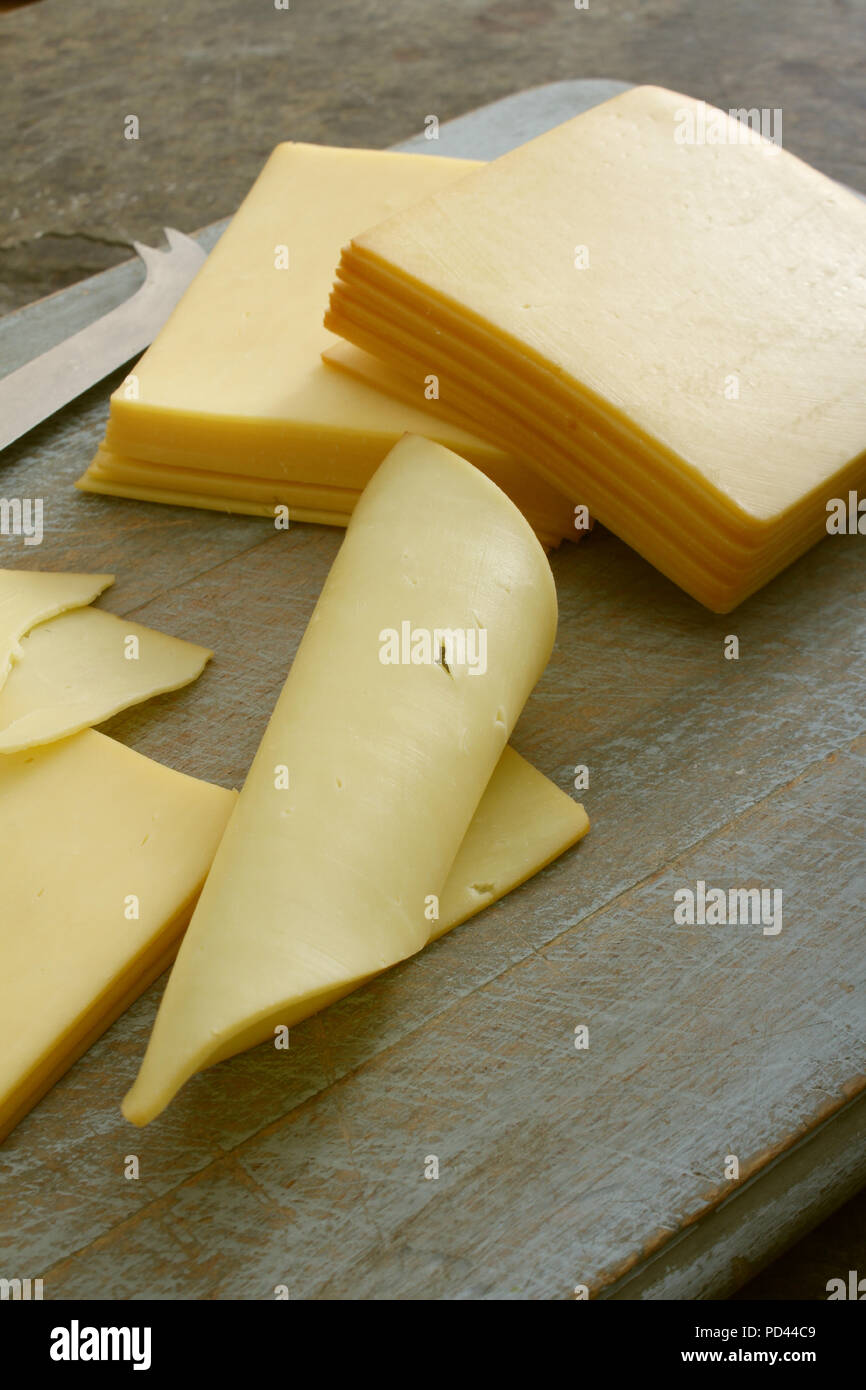 Pre sliced sandwich cheese hi-res stock photography and images - Alamy