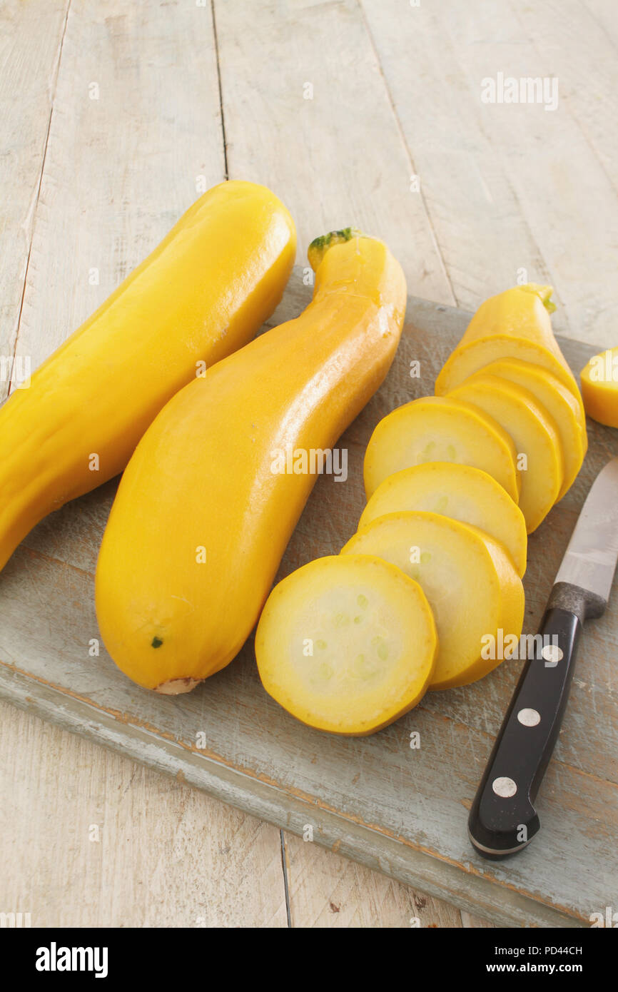 preparing fresh courgettes Stock Photo - Alamy